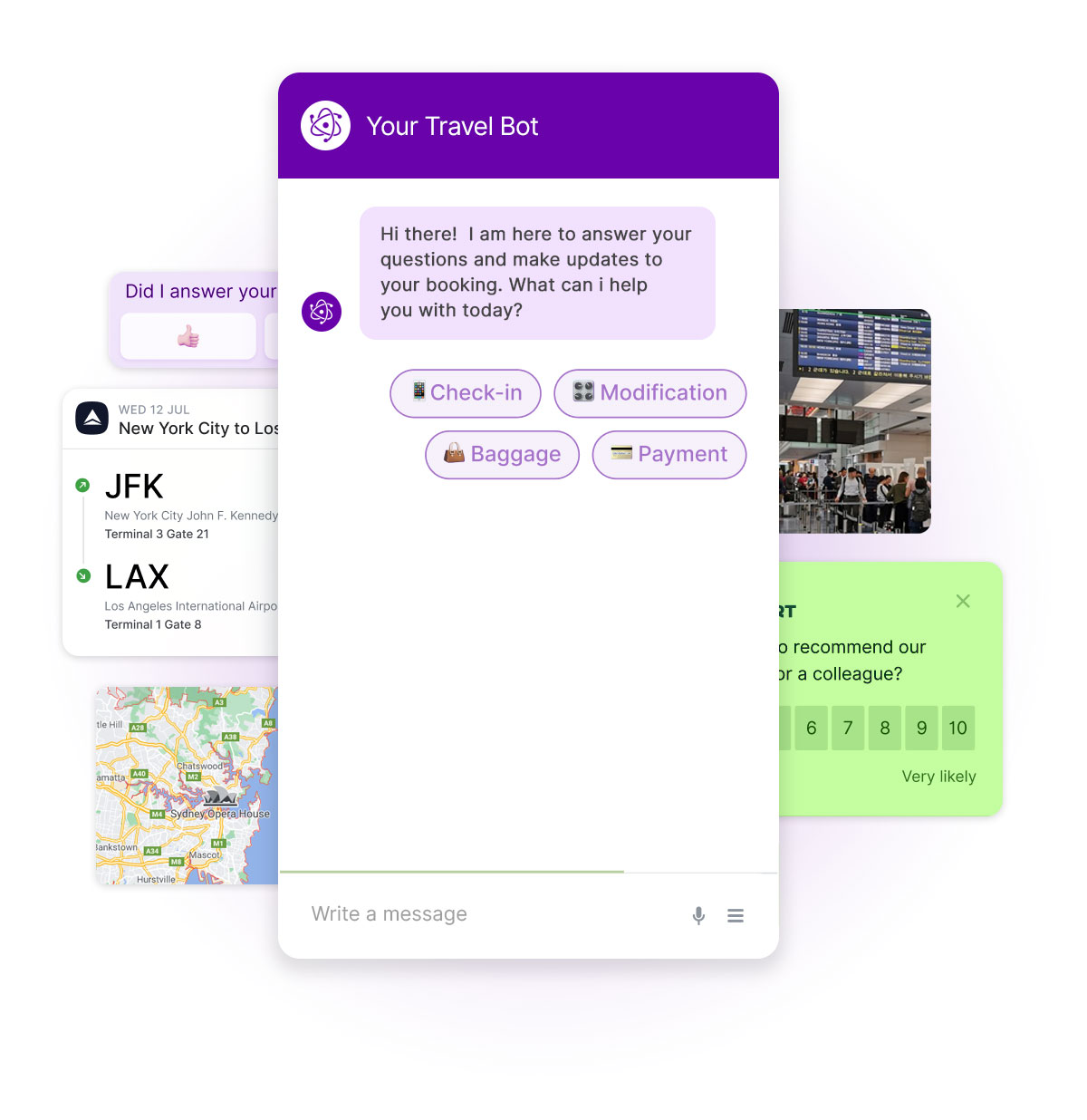 7 ways to enhance the experience with travel chatbots | AppsAI